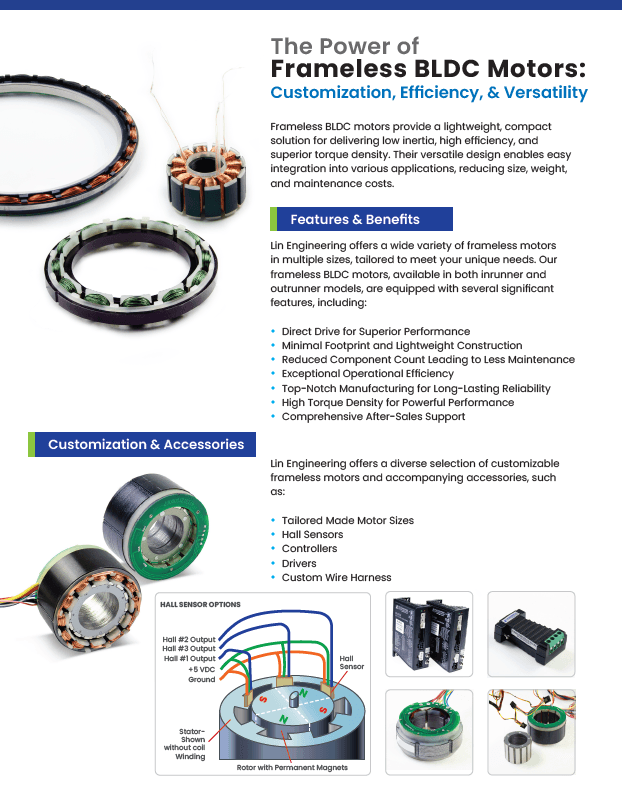 Catalogs, Flyers, and More | Lin Engineering