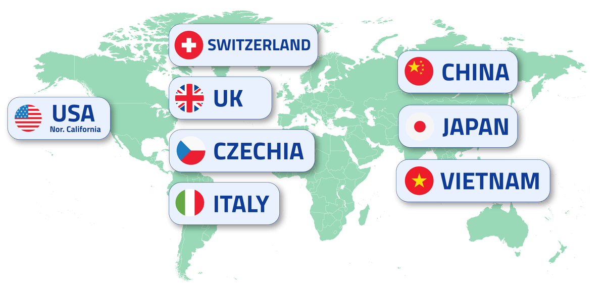 Global Manufacturing Footprint | Lin Engineering