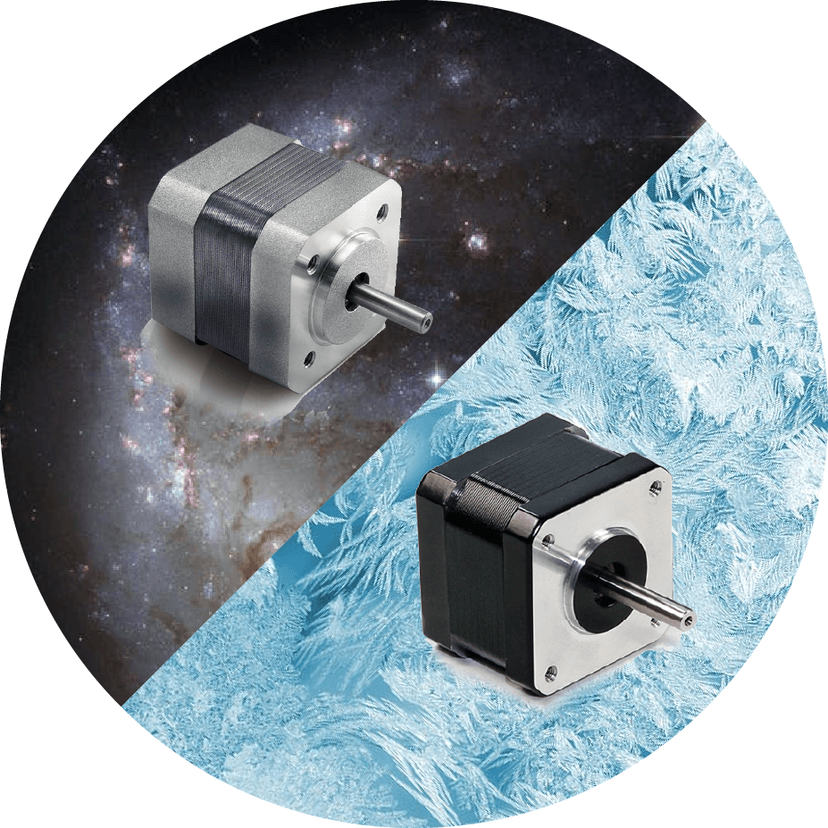 Ultra-Slim Stepper Motor with 11:1 Integrated Gearbox