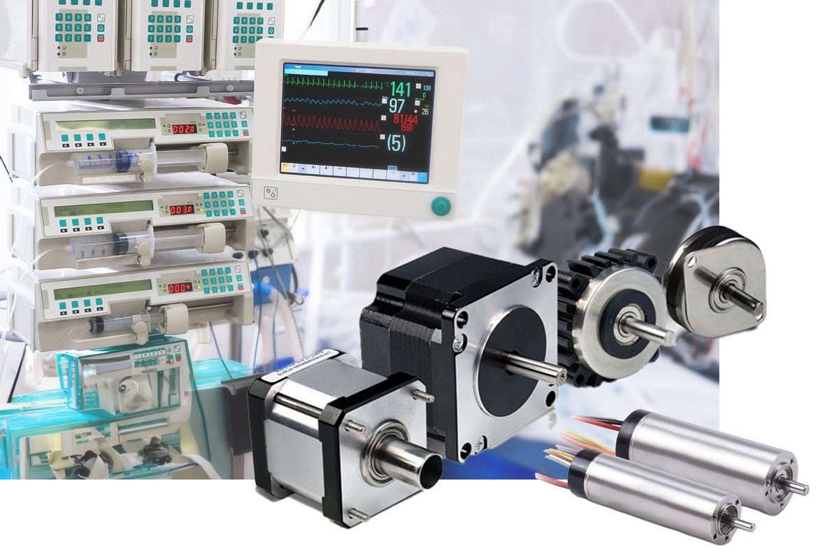 BLDC & Hybrid Stepper Motors For Medical Devices