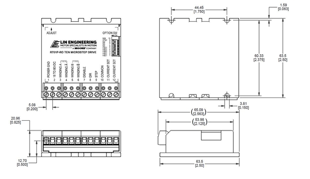 R701P Stepper Motor Driver | Lin Engineering
