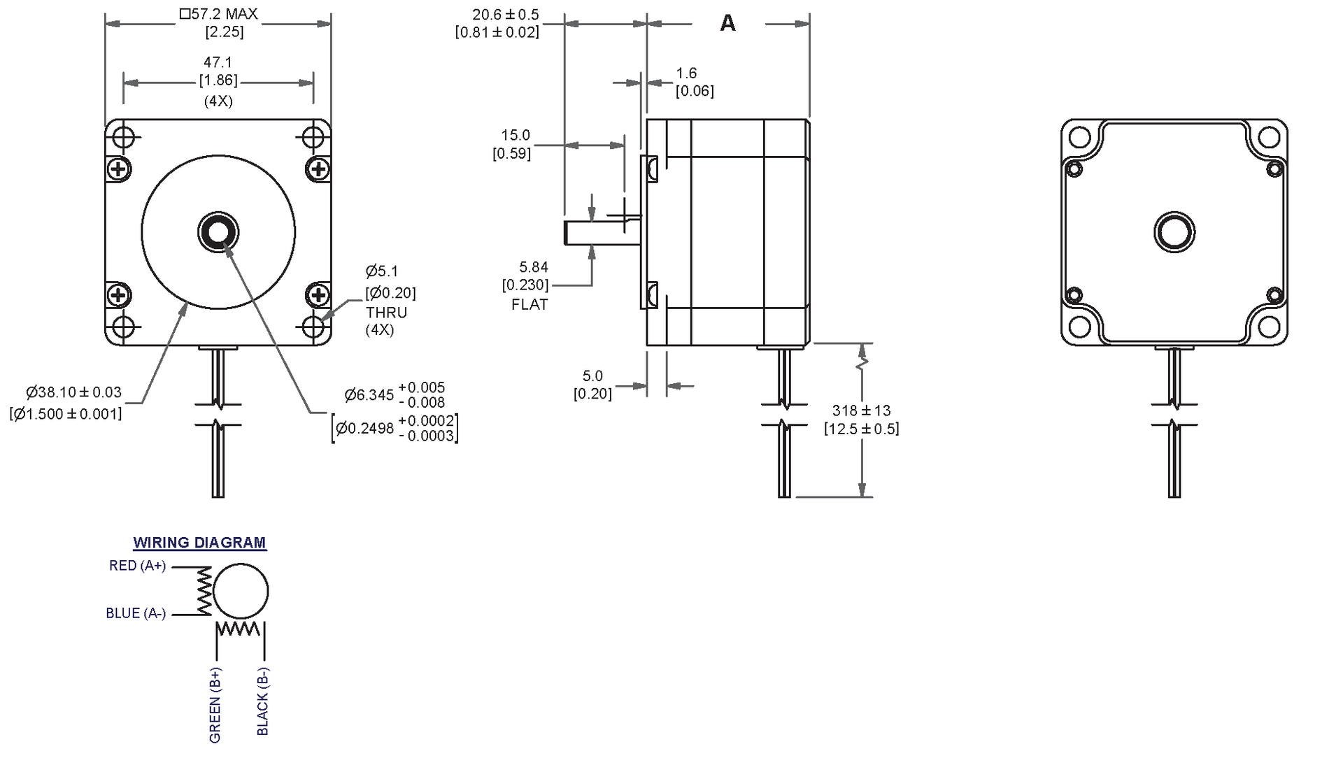 5709 Series | Hybrid Stepper Motor | Lin Engineering